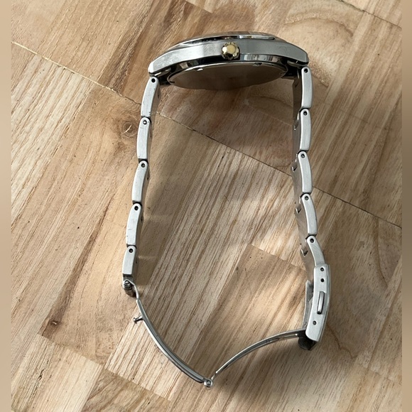 Seiko | Accessories | Seiko Solar Mens Watch Twotone Bracelet Black ...